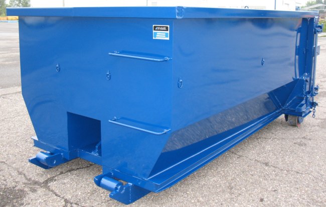 Conteneurs trans-roulier (Roll-Off) en acier CRO4 Emboitable
